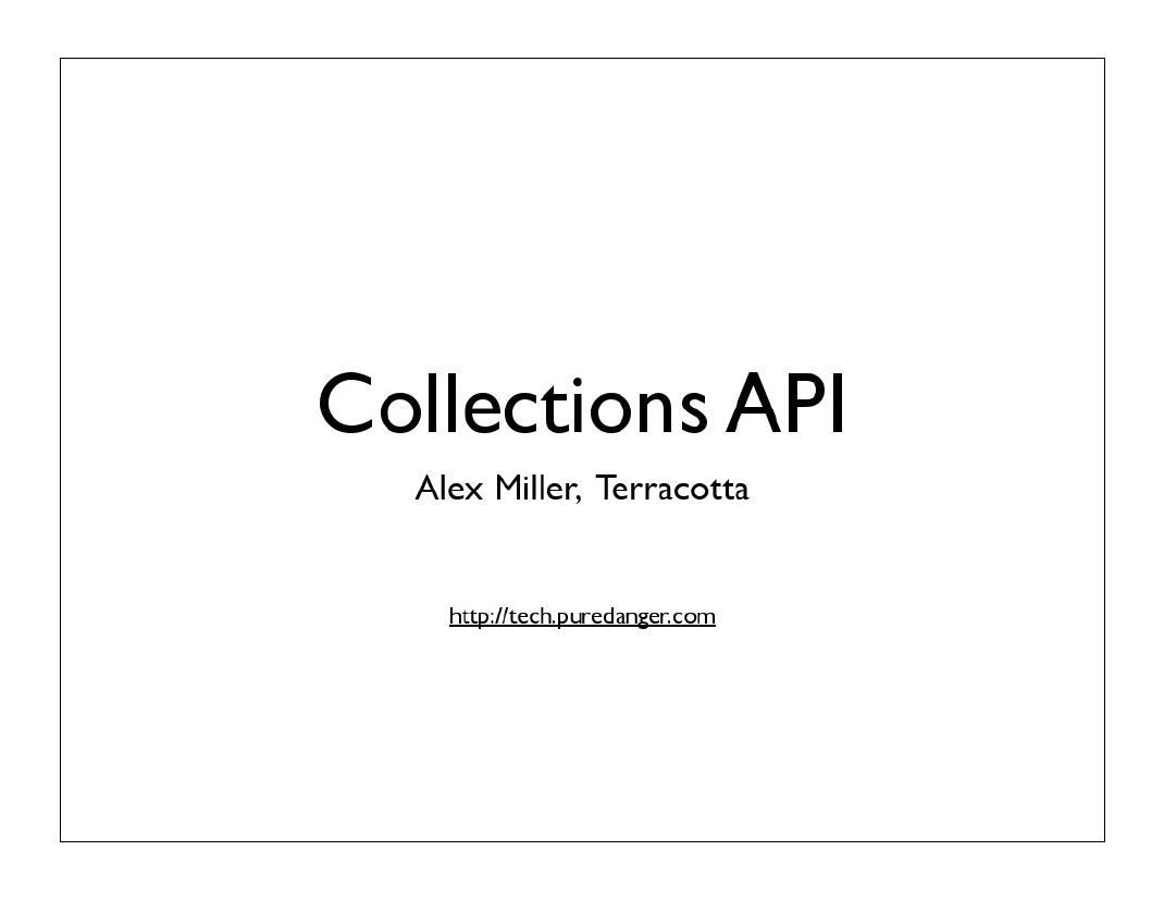مرجع دانلود پاورپوینت | Collections API
