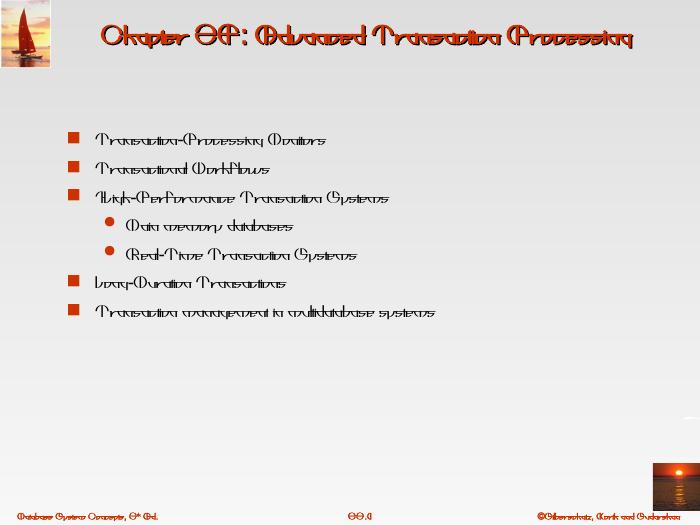 مرجع دانلود پاورپوینت | Chapter 24: Advanced Transaction Processing