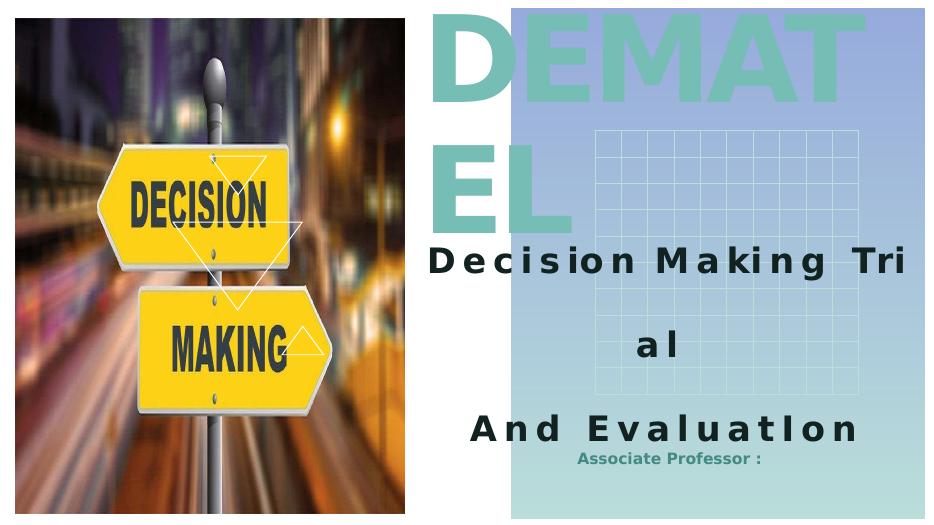 مرجع دانلود پاورپوینت | آموزش تکنیک دیمتل (DEMATEL)